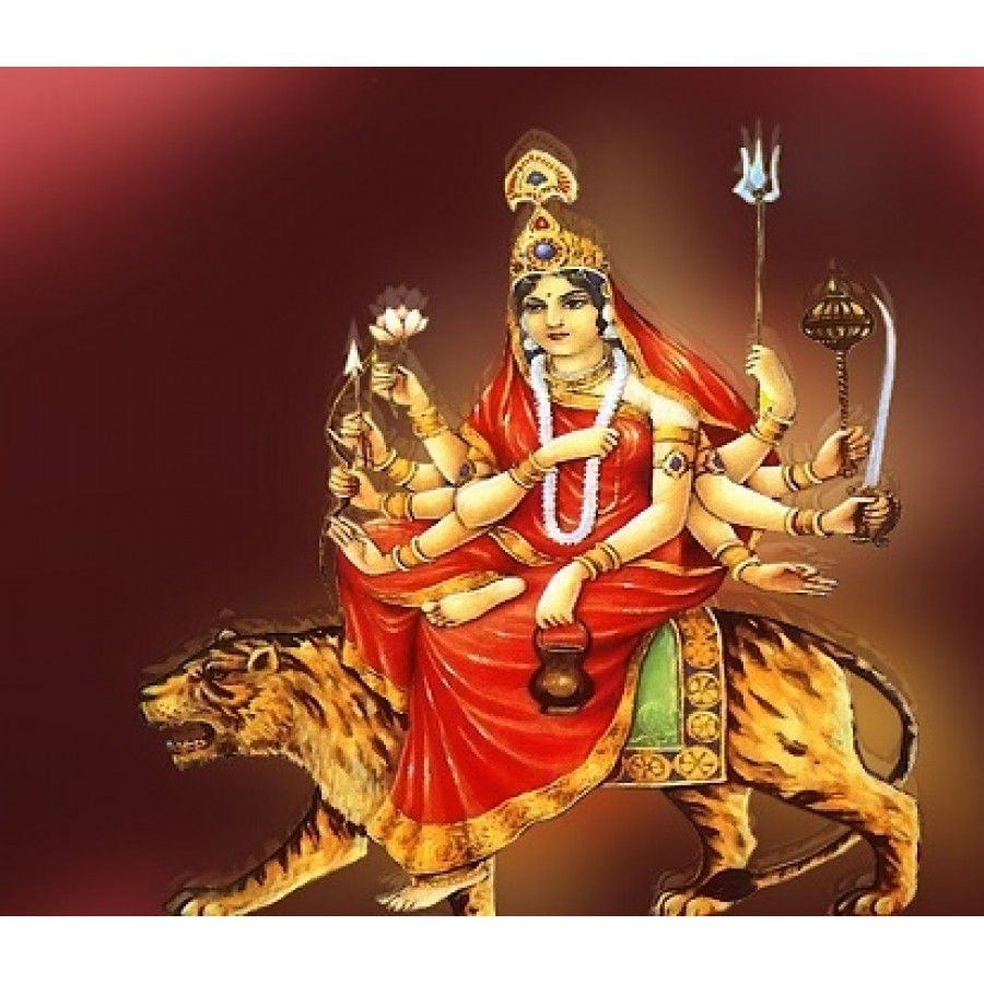 Chandraghanta Mata Maha Puja and Havan Book Online at rudraksha ...